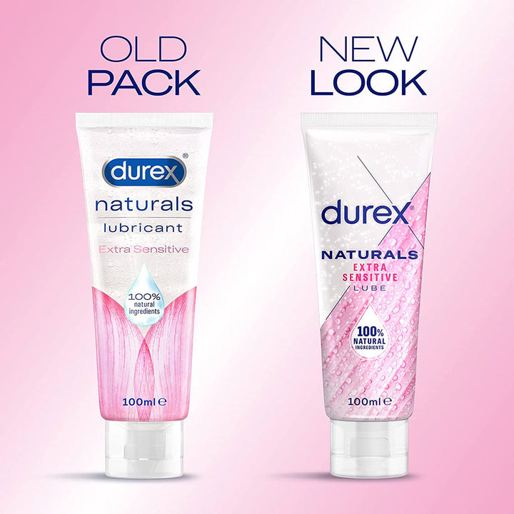 Durex Naturals Extra Sensitive Lube (100ml) | Condoms.uk