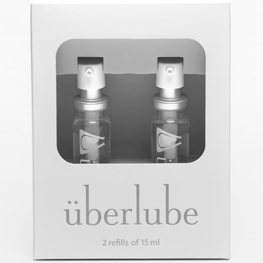 Uberlube Luxury Silicone Lubricant Refills (2x 15ml) | Condoms.uk