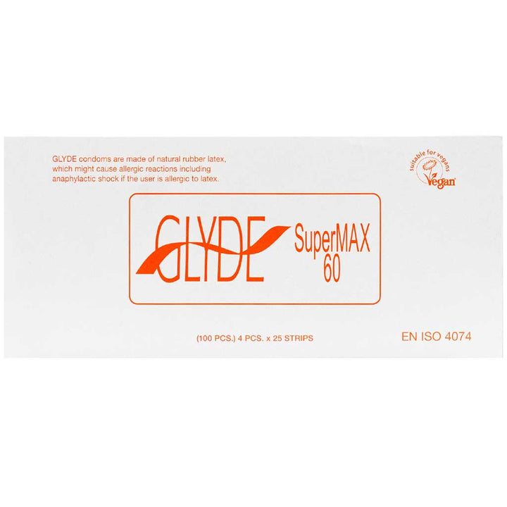 Glyde Supermax Condoms | Condoms.uk